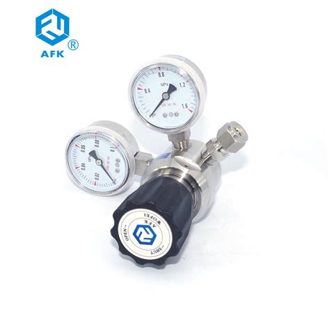 Single Stage Stainless Steel Low Flow Pressure Regulator 1 4 Vcr