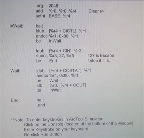 Cps310 Computer Organization Lab 3 Arc Memory