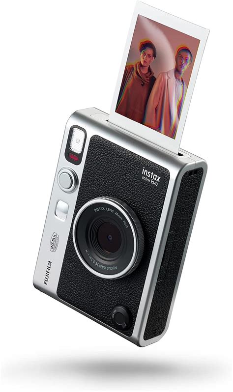 Fujifilm instax mini Evo Black- Fotocamera Ibrida a Sviluppo Istantaneo ...