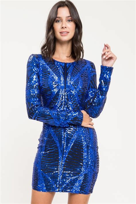 Euphoria Sequin Mini Dress Geegeebae