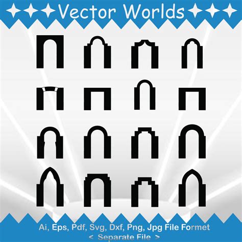Arch Svg Vector Design Masterbundles