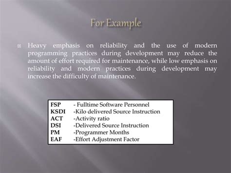 Estimating Software Maintenance Costs Pptx Computing Technology And Computing