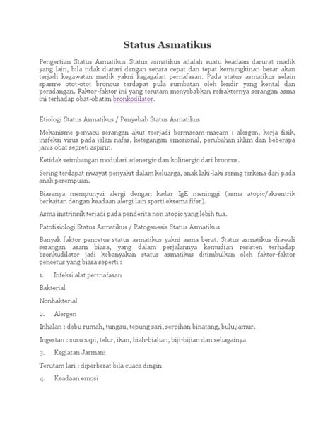Status Asmatikus Pdf
