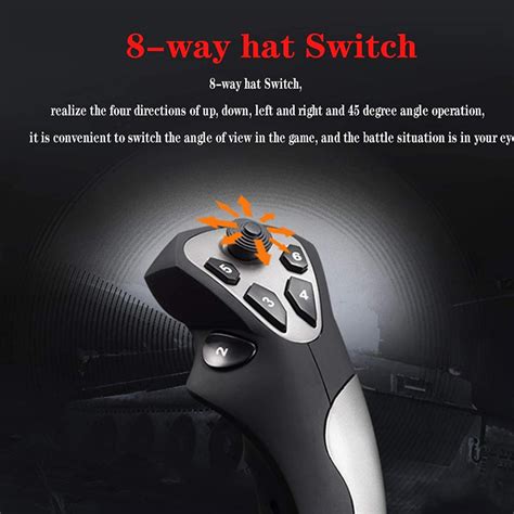 Pxn 2113 Pro Flight Simulator Joystick With Vibration Function And Thr
