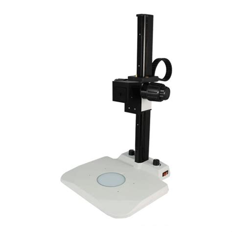 Munday Microscope Track Stand N Adapter Fine Focus Rack Led Light