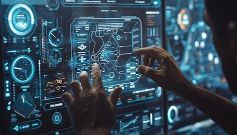 Premium Photo A Digital Artist Creating Wireframes For A New App