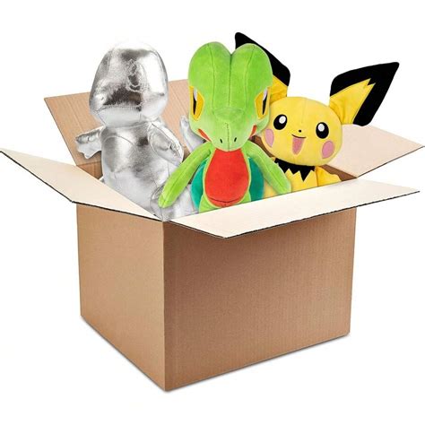 Plush Anime 8 Mystery Blind Box 3 Pack Plush Assorted Receive 3 Of