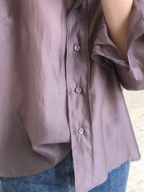 Original See Through Sun Protection Blouse Tops Sizrz