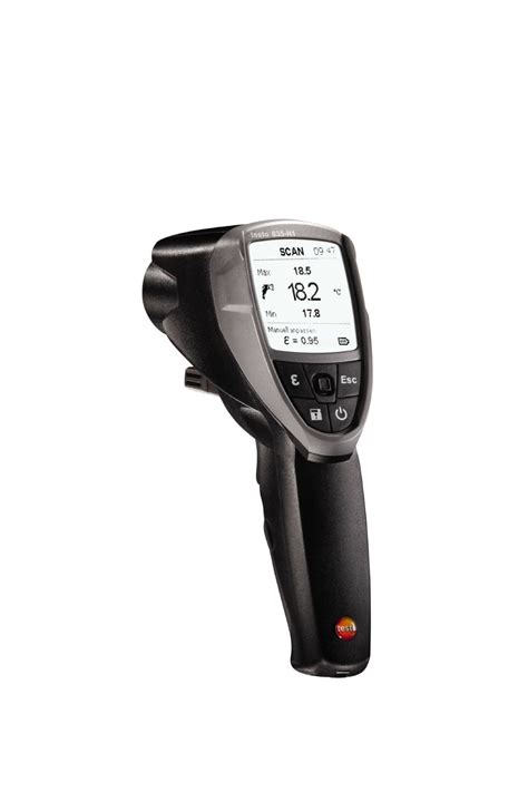 Testo 835 H1 気体温湿度センサ付赤外放射温度計 非接触温度計（赤外放射） 温度 Parameters 株式会社テストー