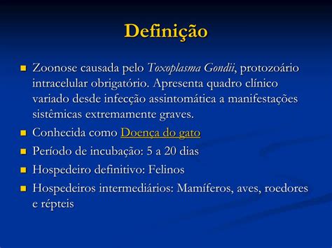 Ppt Toxoplasmose Adquirida Powerpoint Presentation Free Download