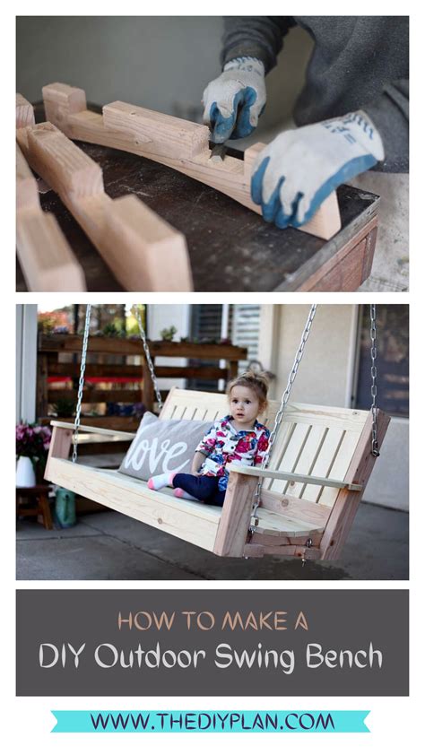 Diy Outdoor Swing Bench Your Oasis Of Relaxation Thediyplan