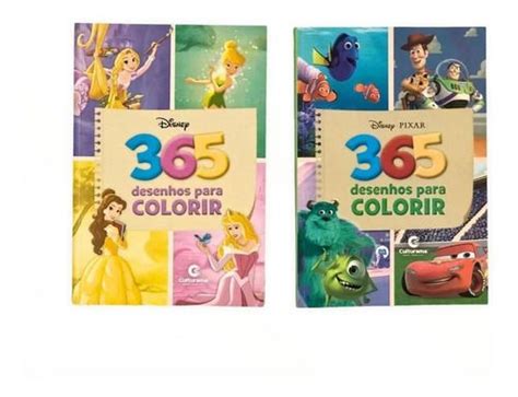 Kit De Livros Para Colorir Princesas Disney E Disney Pixar Disney Pixar Pixar Disney