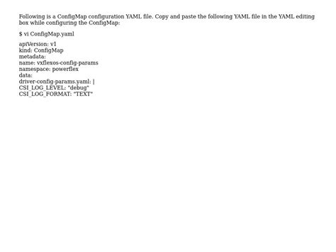 Configmap Configuration Red Hat Openshift 411 Deployment And Data
