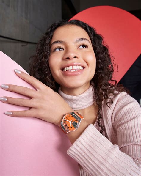 Swatch Barns Graham S Orange And Red On Pink Is A Joyful