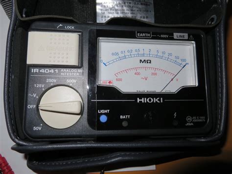 日置 Hioki 50125250500v 4レンジ絶縁抵抗計 型式ir4041｜yahooフリマ（旧paypayフリマ）