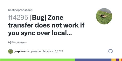 [bug] zone transfer does not work if you sync over local network