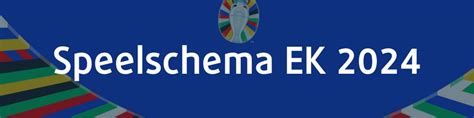 Speelschema Ek Voetbal 2024 Fc Right Oh