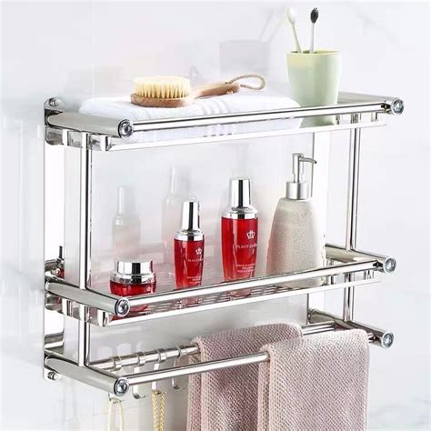 Jual Rak Kamar Mandi Rak Toilet Rak Wc 2 Tingkat Rak Dapur Rak Bumbu