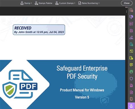 how to time stamp a digital document or adobe pdf securely