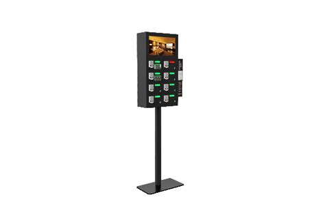 Coin Operated Display Racks Digital Locker Cell Phone Charging Machines