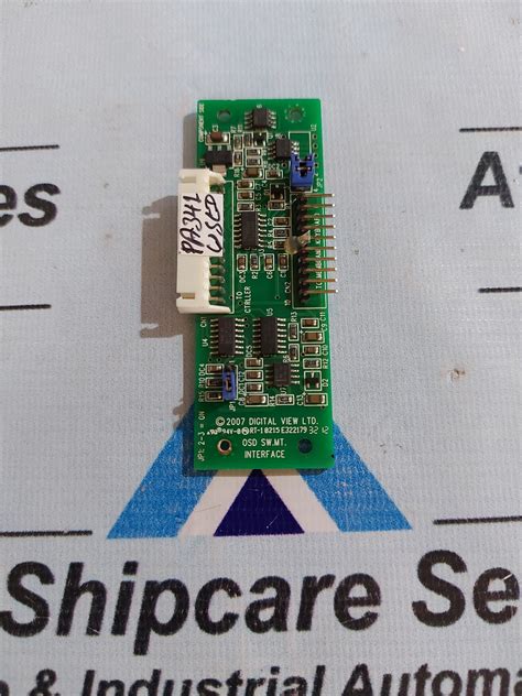 Digital View 016100102 3 Osd Switch Mount Interface Atlas Shipcare