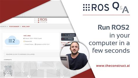 Ros Q A Run Ros In Your Computer In A Few Seconds Youtube