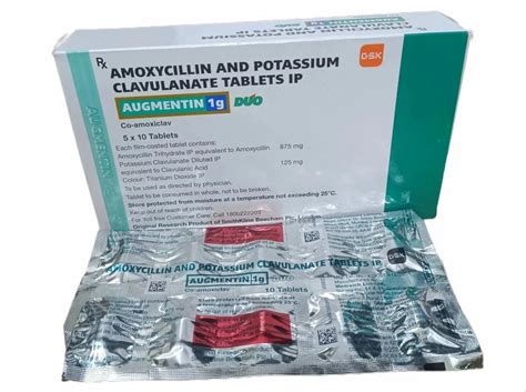 Augmentin Duo 1g 1000 Mg At Best Price In Dhampur Id 2853363509148