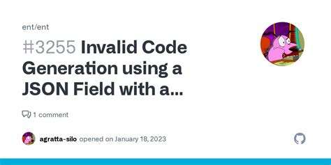 Invalid Code Generation Using A Json Field With A Valuescanner Type
