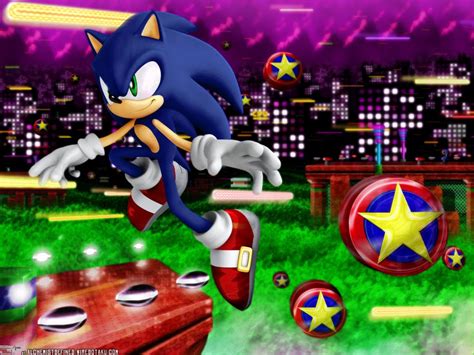 Gamecube World Sonic The Hedgehog Spring Yard