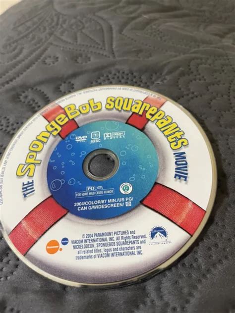 THE SPONGEBOB SQUAREPANTS Movie DVD 2004 4 15 PicClick CA