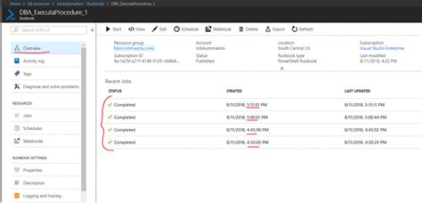 Azure Sql Database Como Criar Um Job Para Executar Uma Procedure Fabricio Lima