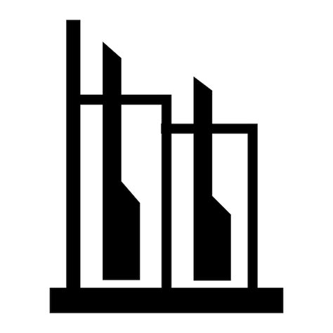 Piktogram Industriellen Stadtzone Vektoren Und Illustrationen Zum