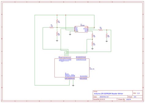 Arduino Spi Eeprom Reader Writer Oshwlab