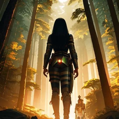 Naomi Scott In Tribal Cueitl Standing Infront Of Rea Openart