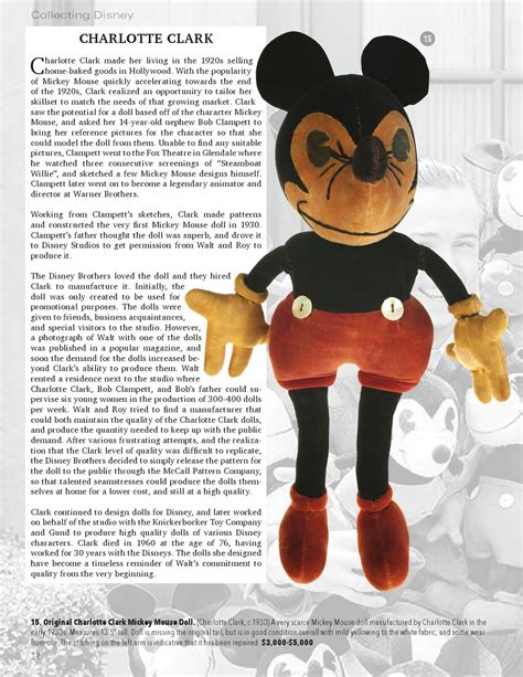 First Mickey Mouse Doll