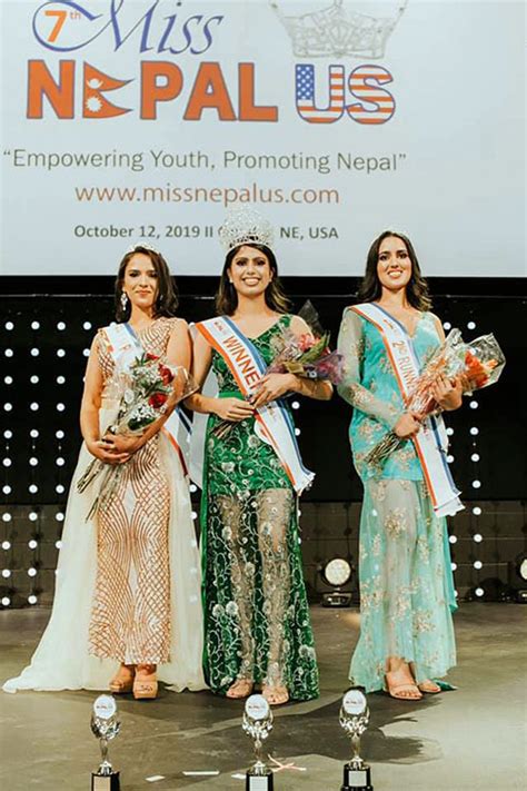 Surabhi Khanal Crowned As Miss Nepal Us 2019 Glamour Nepal