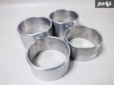社外 アルミ ハブリング 高さ約45mm 約35mm 内径約66mm 厚み約3mm 4枚 即納 棚b9d その他 ｜売買されたオークション情報