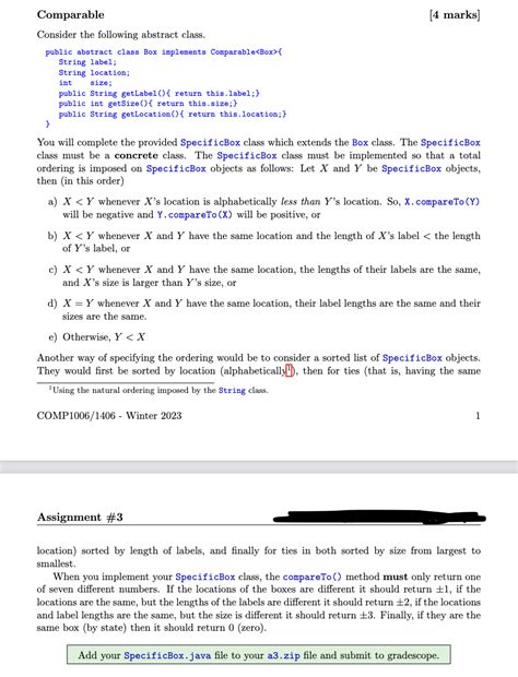 Solved Comparable 4 Marks Consider The Following Abstract