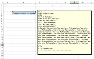 Resize Excel Comments With Macro Contextures Blog