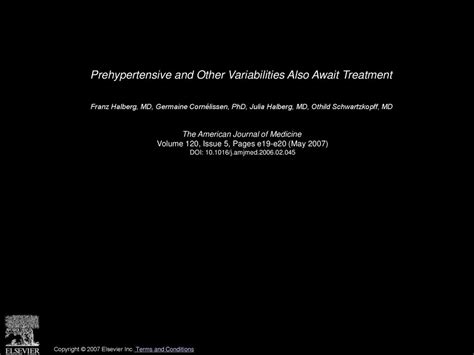 Prehypertensive And Other Variabilities Also Await Treatment Ppt Download