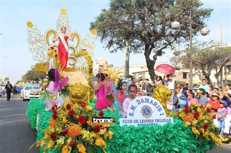 Trujillo Festival Internacional De La Primavera Vuelve Con Reinas