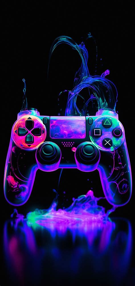 Aesthetic Purple Gaming Controller Wallpapers Wallpaper Cave