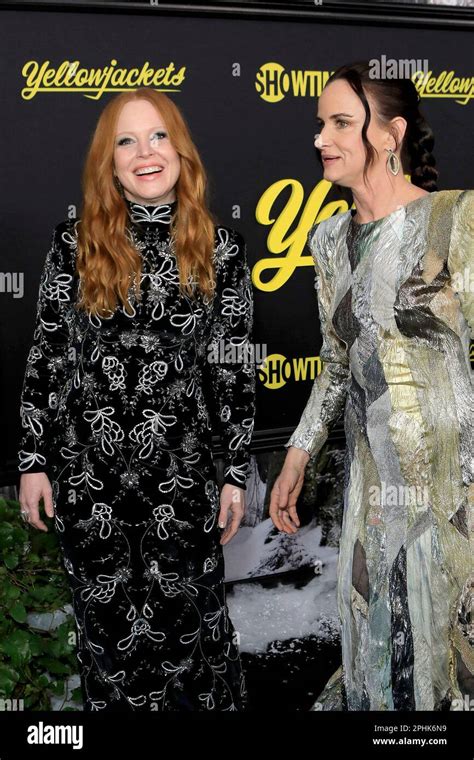 Los Angeles Ca 22nd Mar 2023 Lauren Ambrose Juliette Lewis At