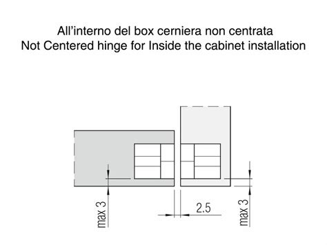 Kubikina K6100 | Concealed hinge for furniture doors | Krona Koblenz