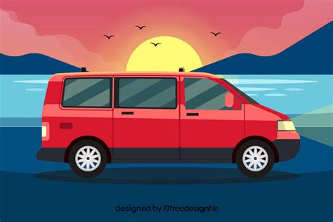 Minivan Vector Free Download