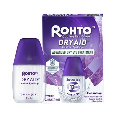 Rohto Dry Aid Lubricating Eye Drops Pick Up In Store Today At Cvs