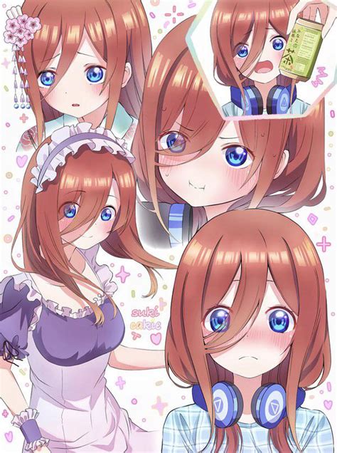 Best Miku Nakano Images On Pholder Miku Nakano Toubun No Hanayome And Anime Art
