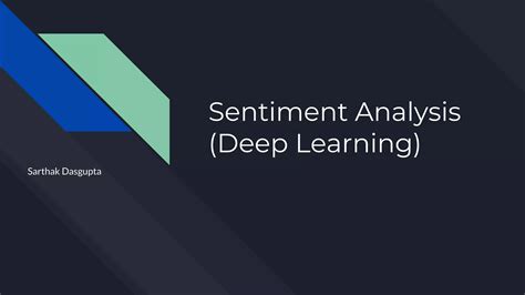 Sentiment Analysis Using Imdb K Data Pptx