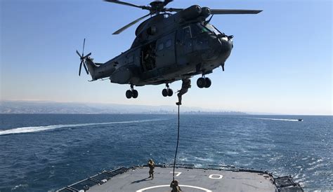 Unifils Naval Peacekeepers Train Off Beirut Coast Unifil