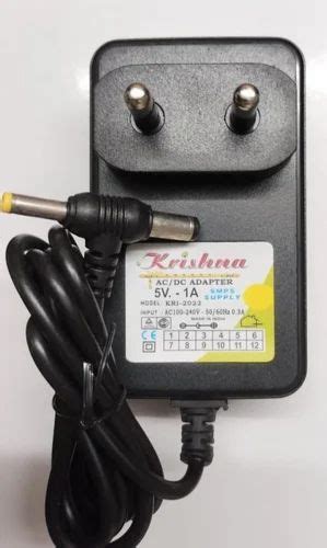 Plastic 5 Volt 1 Amp Adapter at Rs 72/piece in Mumbai | ID: 27115343855